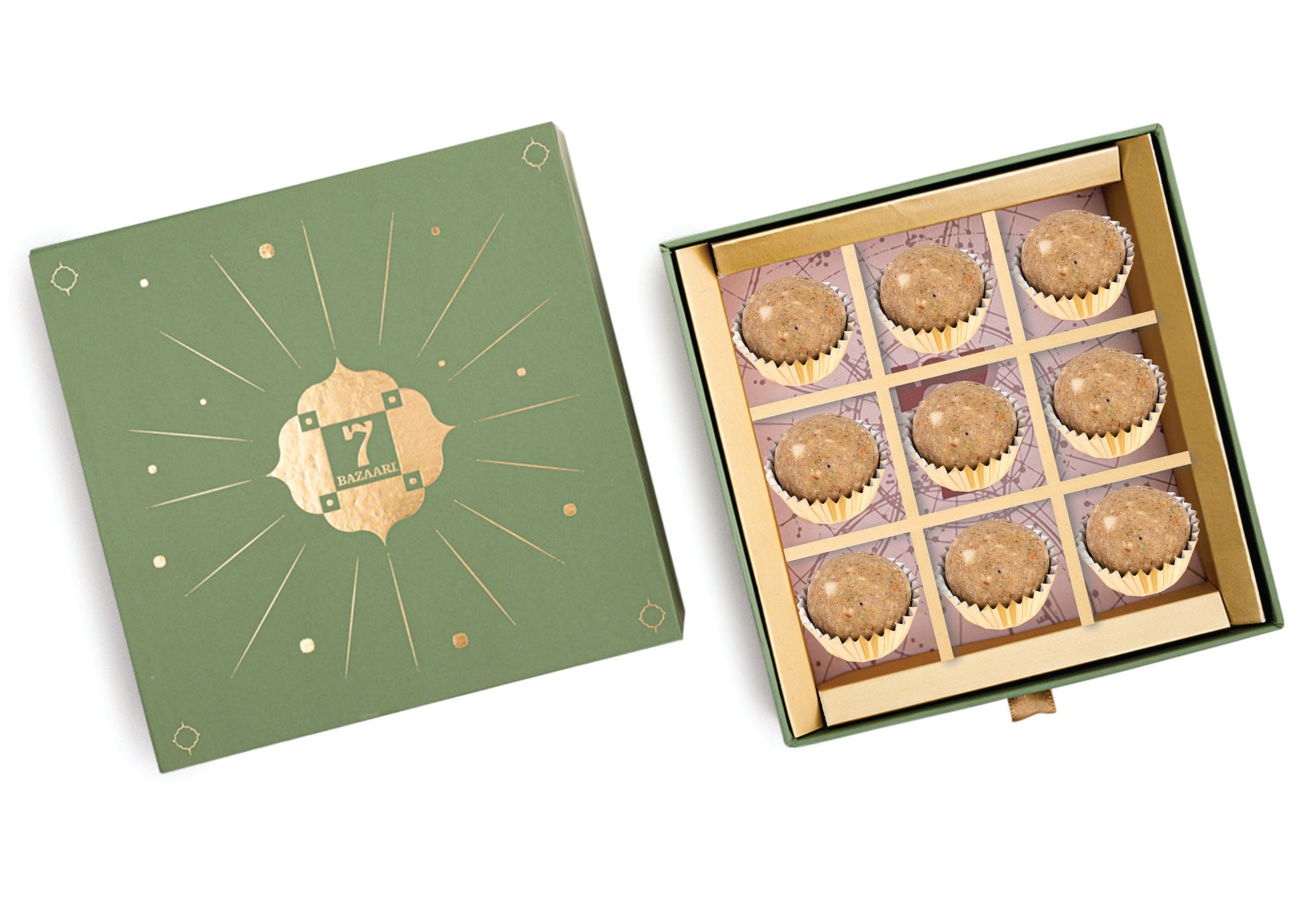 Nutty Pinni Globe Box | SaatBazaari - Explore the World of Gourmet ...